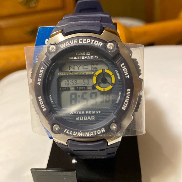 Casio | Accessories | New Casio Sports Gear Watch Atomic Timekeeping ...